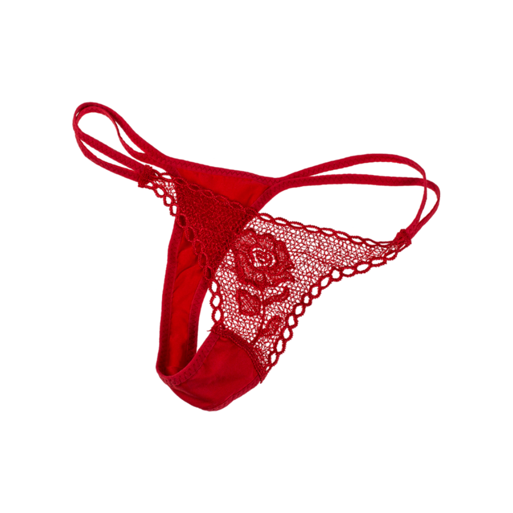 Roos met rode G-string Voor Maar € 4,95 | MegaGadgets