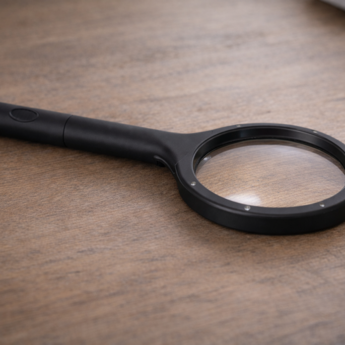 Vergrootglas met licht Voor Maar € 6,95 | MegaGadgets